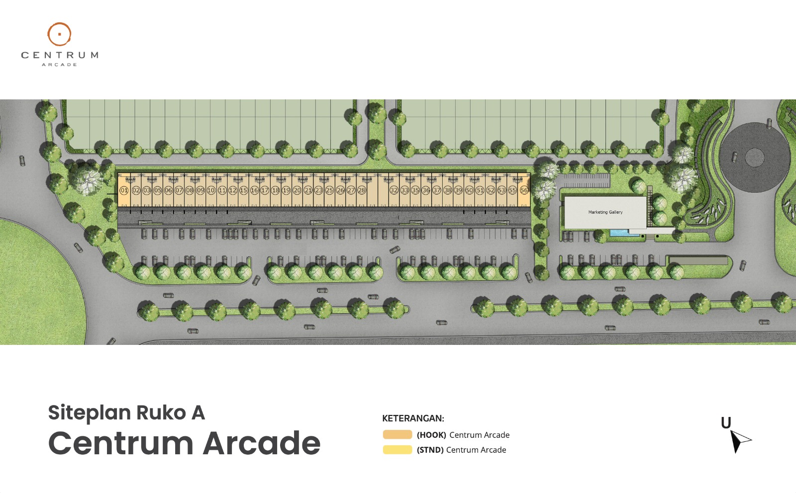 Ruko Arcade Centrum - CitraLand Tallasa City | Grand - Green - Beautiful